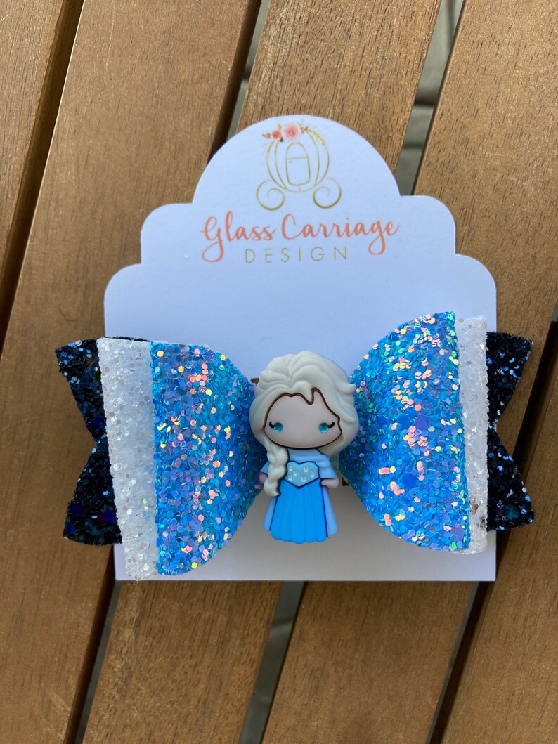 Frozen Sisters Themed Bows - Etsy