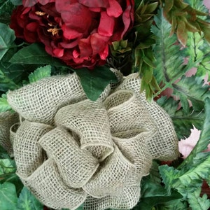 FREE SHIPPING, EXTRA Large, Beautiful, Floral Wreath, Everyday Wreath ...