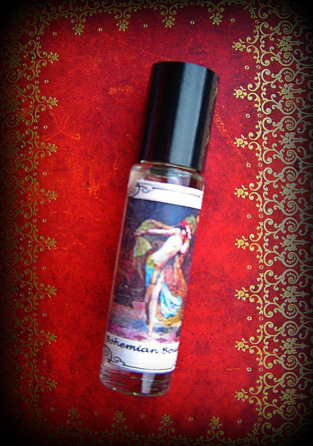Bohemian Boudoir Perfume Oil, Patchouli Musk Opium Scent, 10ml Roll On ...
