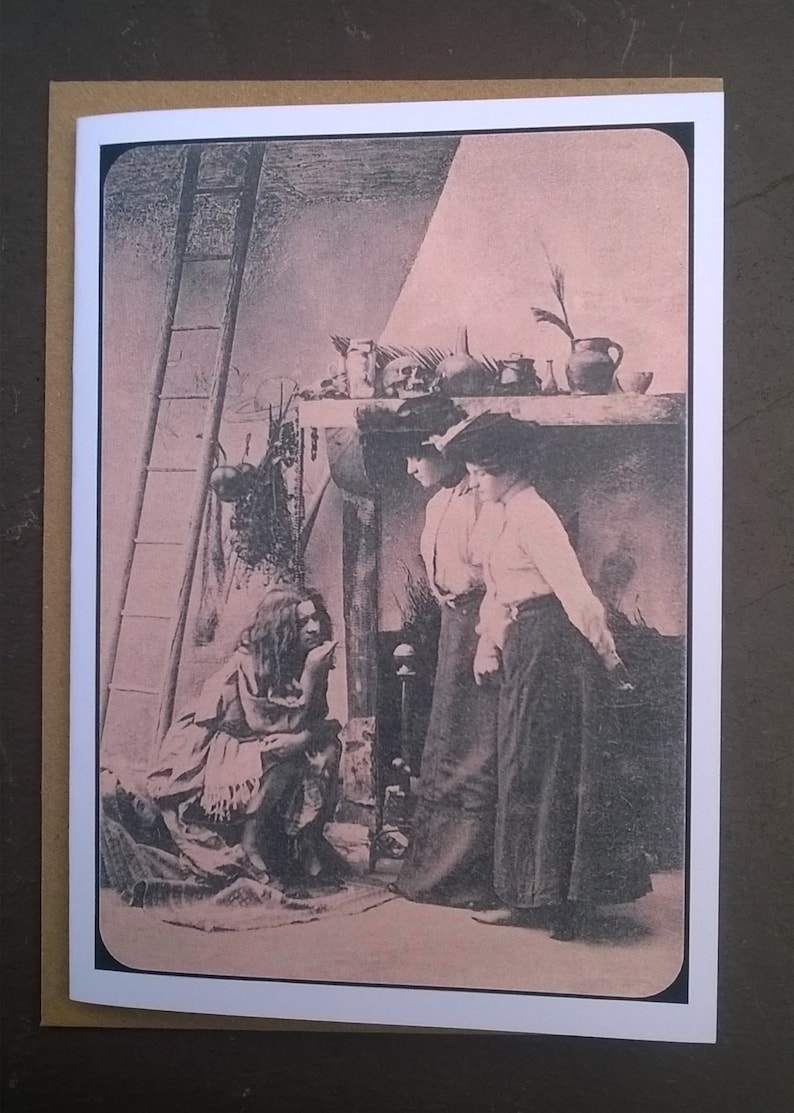 Witch Cards Vintage French Prints of Witches' Sabbat - Etsy UK