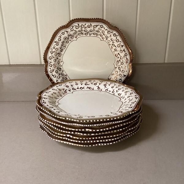 Scalloped Edge Plate - Etsy