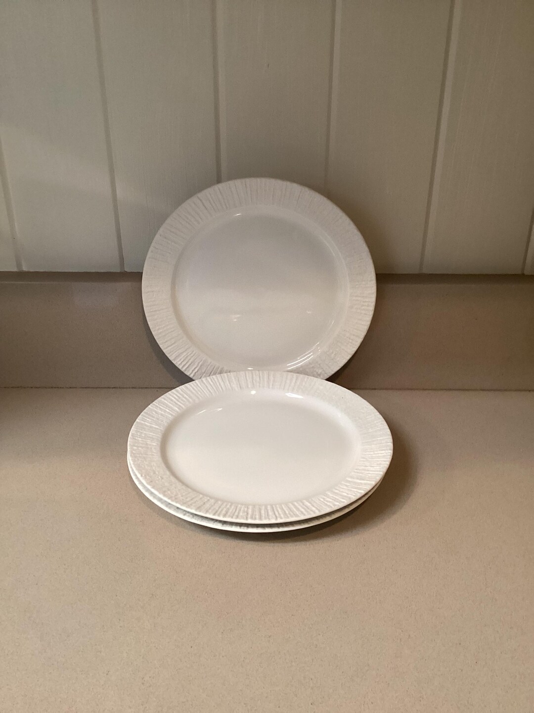 Set of 3 Thomas Arcta White 7.5” Plates - Etsy