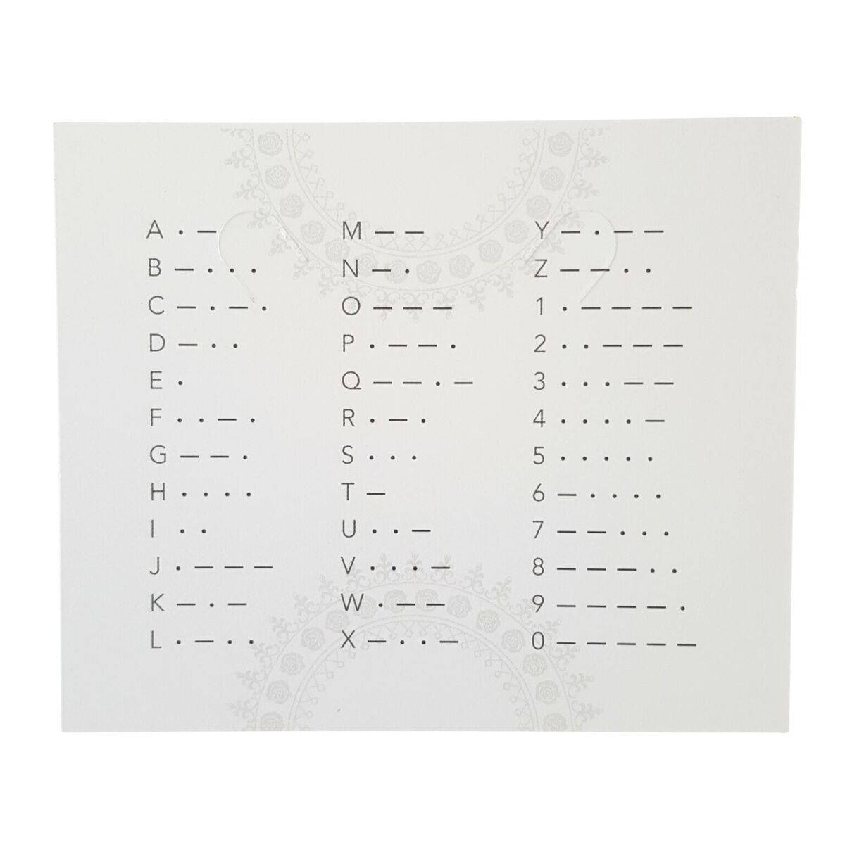 Personalised Men's Morse Code Bead Bracelet Secret - Etsy UK