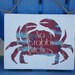 Crabby Sign, Crab Home Decor, Funny Beach Sign, Beach House Decor ...