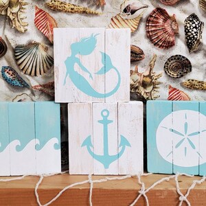 Beach Tiered Tray Decor, Beach Wedding Signs, Beach Gift, Beach House ...