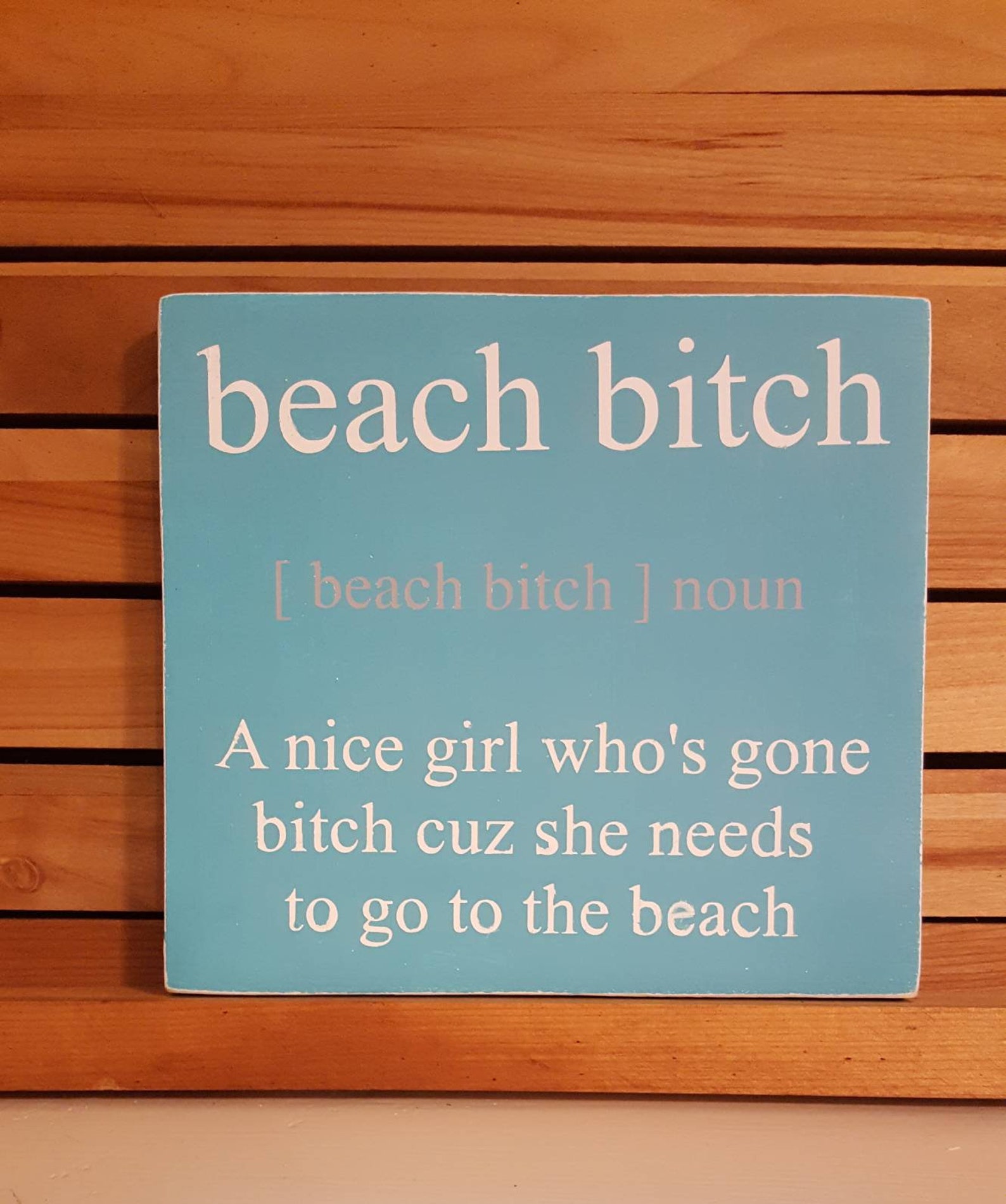 Funny Beach Sign Beach Decor Beach Wall Art Beach Signs on - Etsy