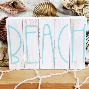 Beach Tiered Tray Decor, Beach Wedding Signs, Beach Gift, Beach House ...