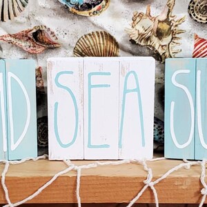 Beach Tiered Tray Decor, Beach Wedding Signs, Beach Gift, Beach House ...