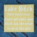 Funny Lake Sign Lake Decor Lake House Decor Lake Life Lake - Etsy