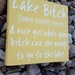 Funny Lake Sign Lake Decor Lake House Decor Lake Life Lake - Etsy