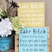 Funny Lake Sign Lake Decor Lake House Decor Lake Life Lake - Etsy