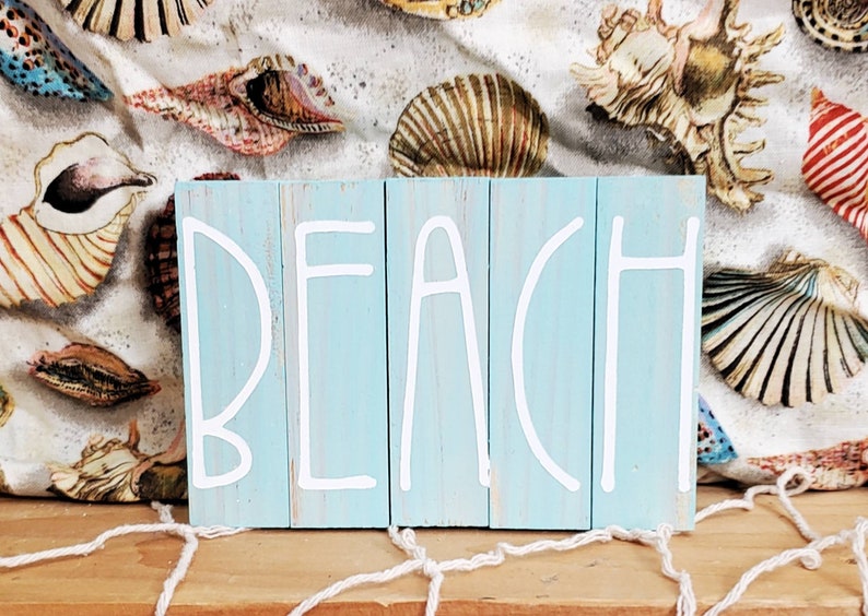 Beach Tiered Tray Decor Beach Wedding Signs Beach Gift - Etsy