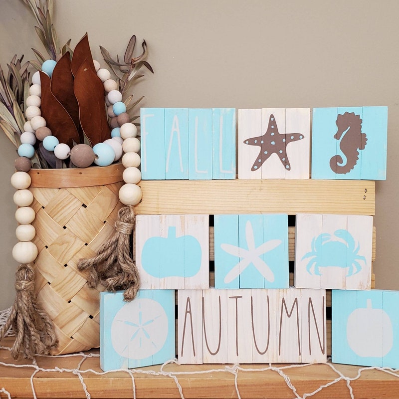Coastal Fall Decor - Etsy