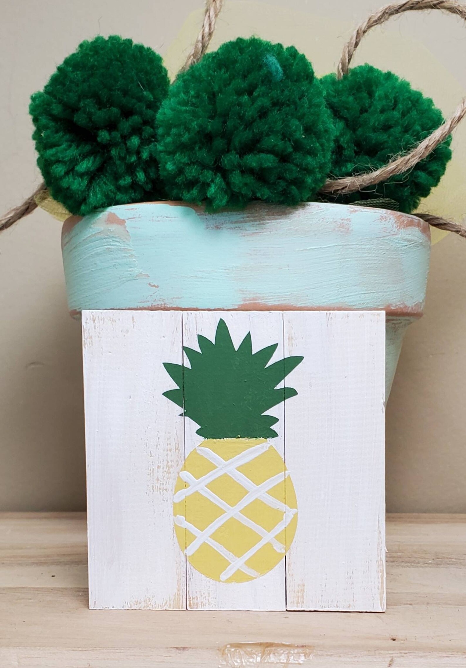 Pineapple Signs, Pineapple Tiered Tray Decor, Pineapple Gift, Pineapple ...