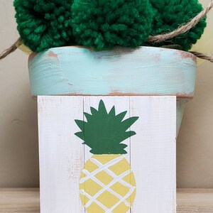 Pineapple Signs, Pineapple Tiered Tray Decor, Pineapple Gift, Pineapple ...