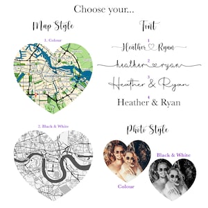 Engagement Gift for Couple | Engagement Map | Couples Gift ...