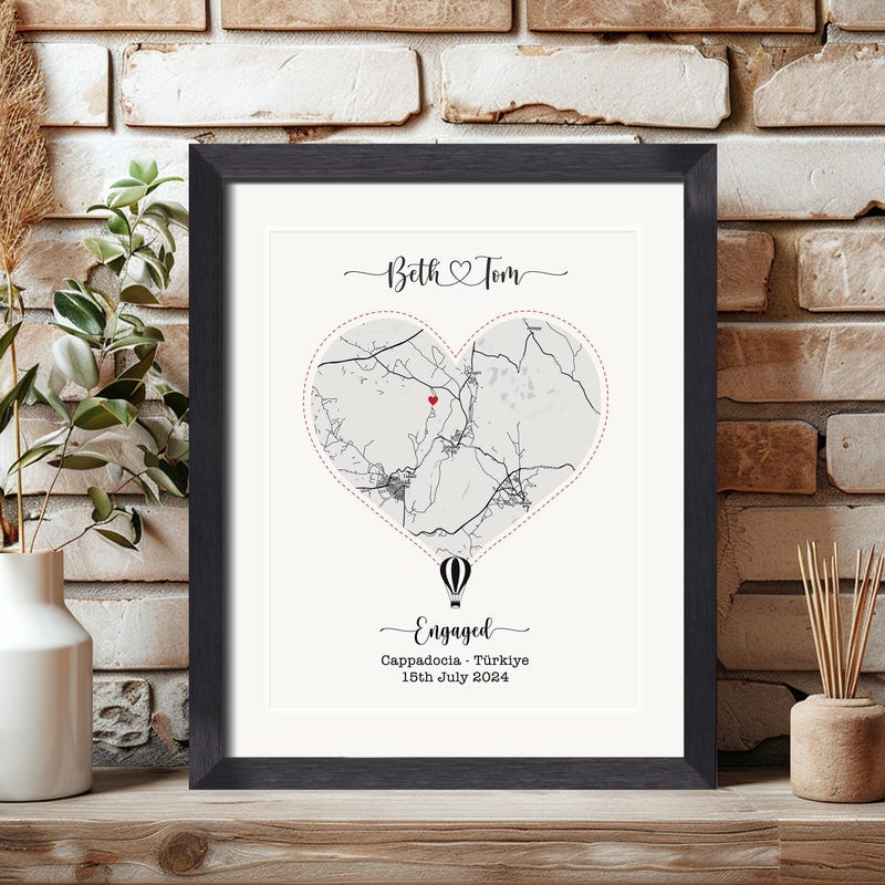Cappadocia Map - Etsy UK