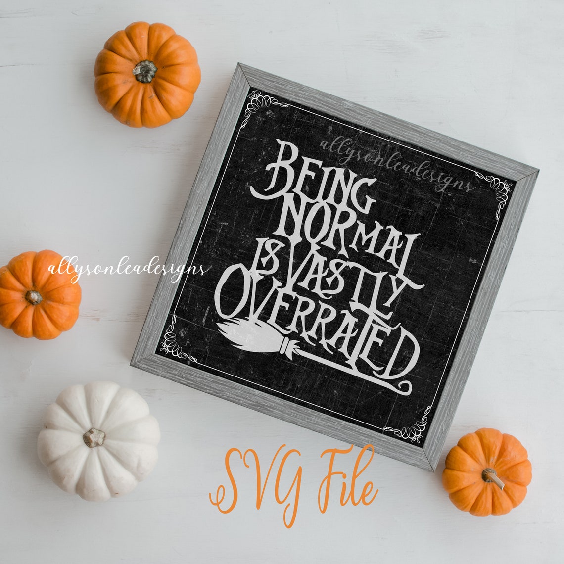 Being Normal SVG File - Etsy