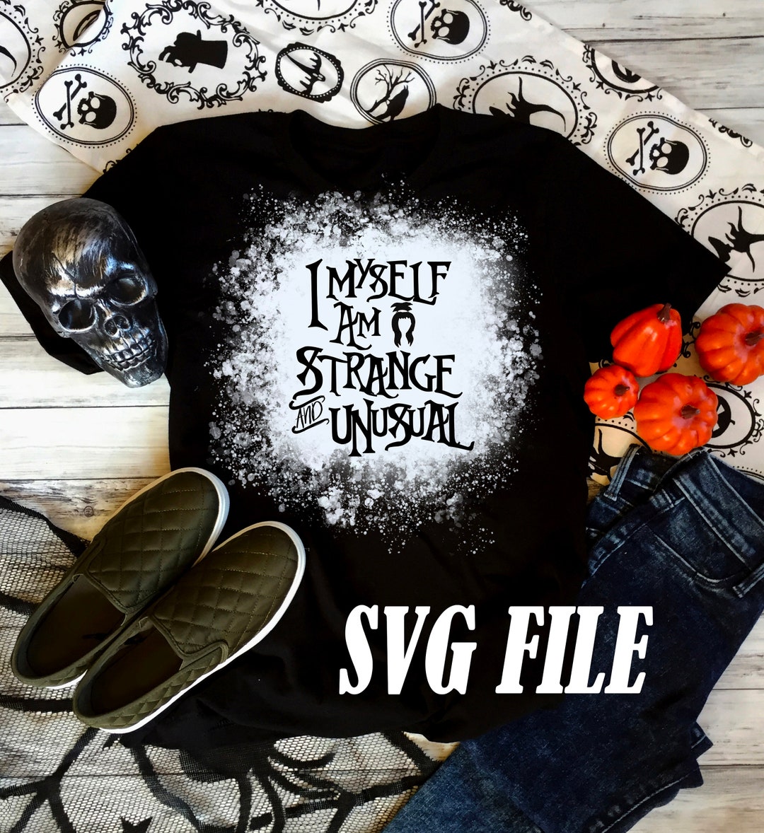 Strange and Unusual SVG - Etsy