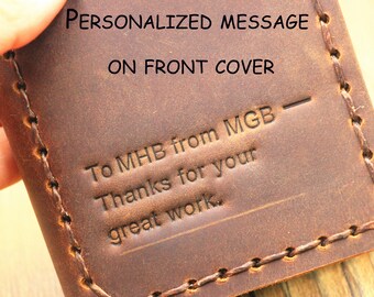 Genuine Leather Wallet Walter Mitty Wallet Trifold Wallet | Etsy