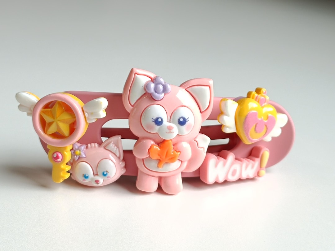 Rotating Friends Fox Hair Clips, Cartoon Barrettes, Hairpin, DIY Hair ...
