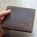 Genuine Leather Wallet Walter Mitty Father Gift Christmas - Etsy