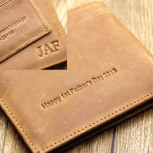 2018 Father's Day Men's Wallet Bible Quote Wallet Fathers Day Gift Gift ...