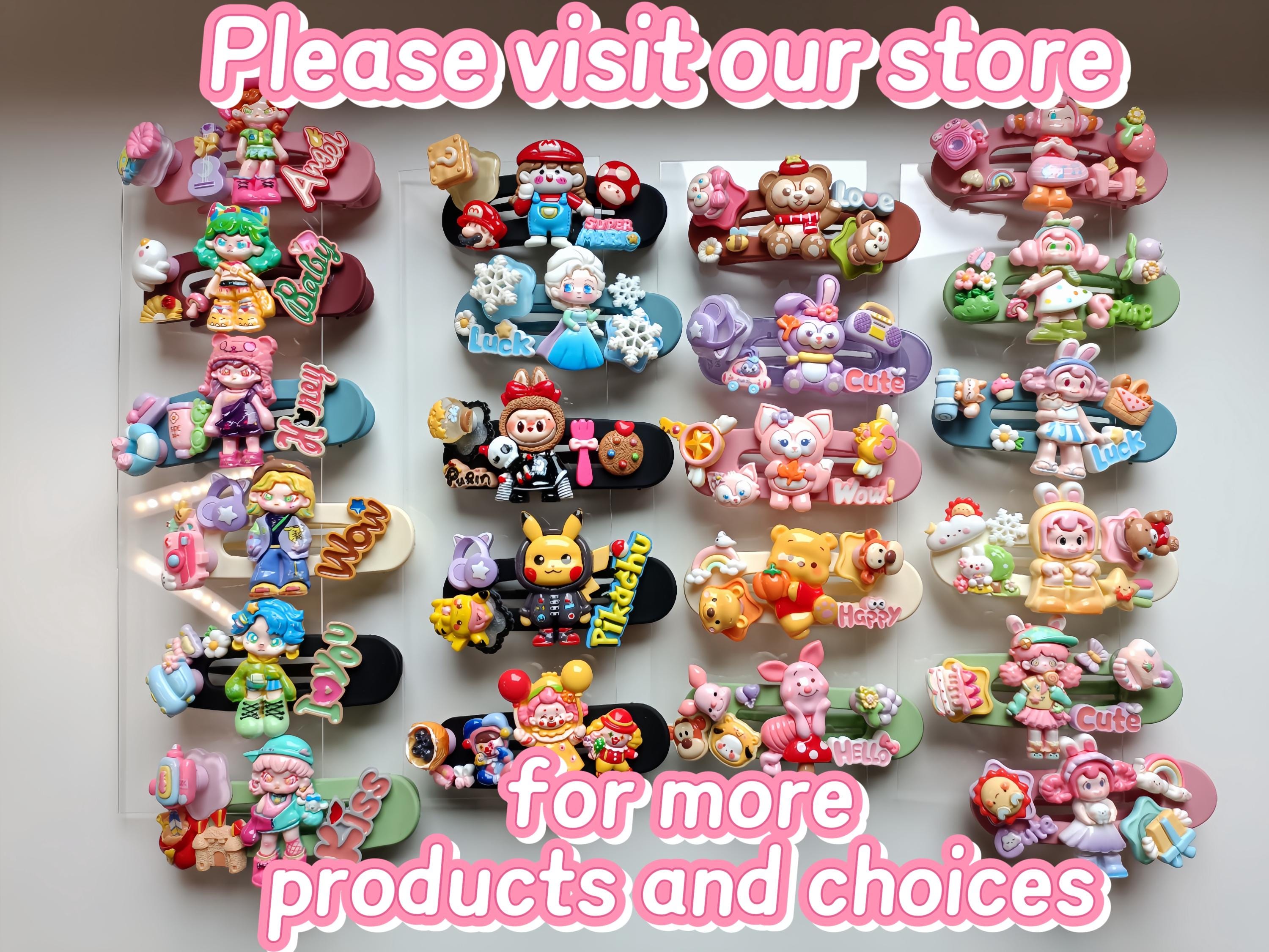 Super Mario Hair Clips, Rotating Game Barrettes, Hair Clip, Hair Slides ...