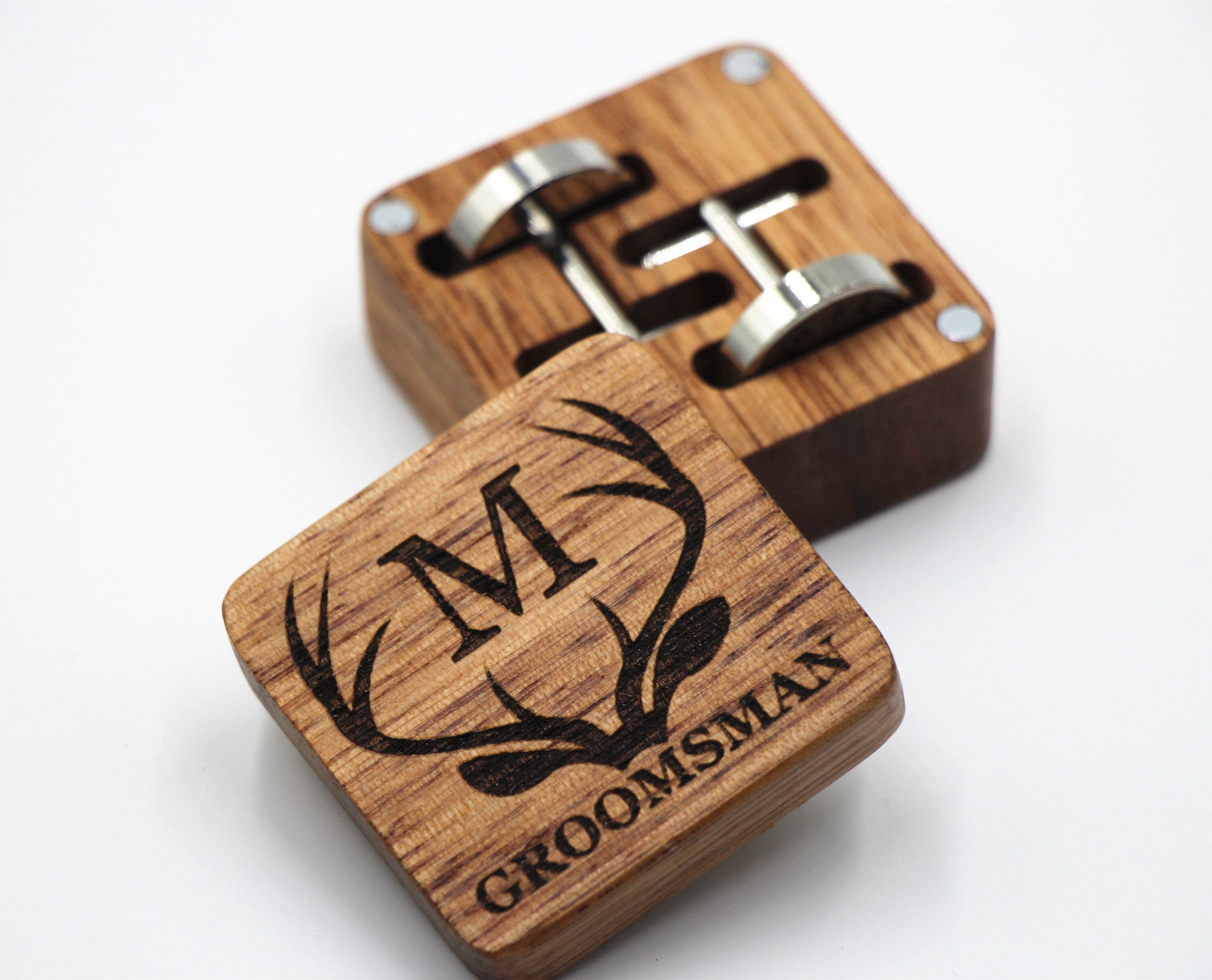 Anniversay Cufflinks Personalized Cufflinks Wood Cufflinks | Etsy