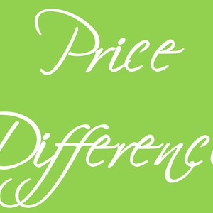 Price Difference or Personalized Initials - Etsy