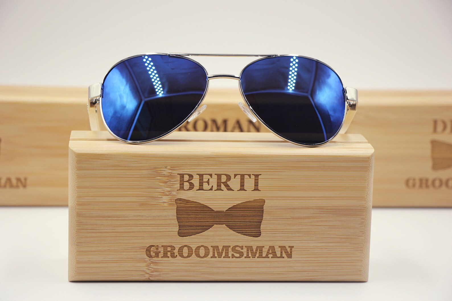 Personalized Men's Aviator Sunglasses; Father's Gift; Christmas Gift ...