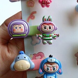 Toy Story Hair Clips, Rotating Cute Barrettlipes, Hair Clip, Rotating ...