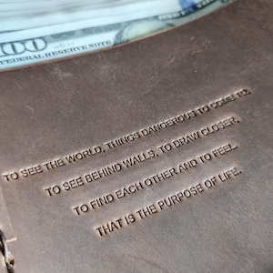 The Secret Life of Walter Mitty---wallet, Men's Leather Trifold Wallet ...