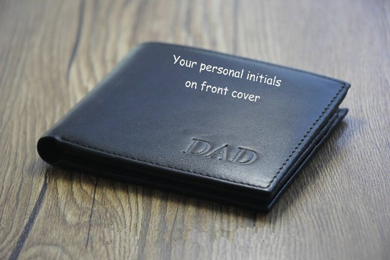Anniversary Gift for Men RFID Wallet Personalized Men's | Etsy
