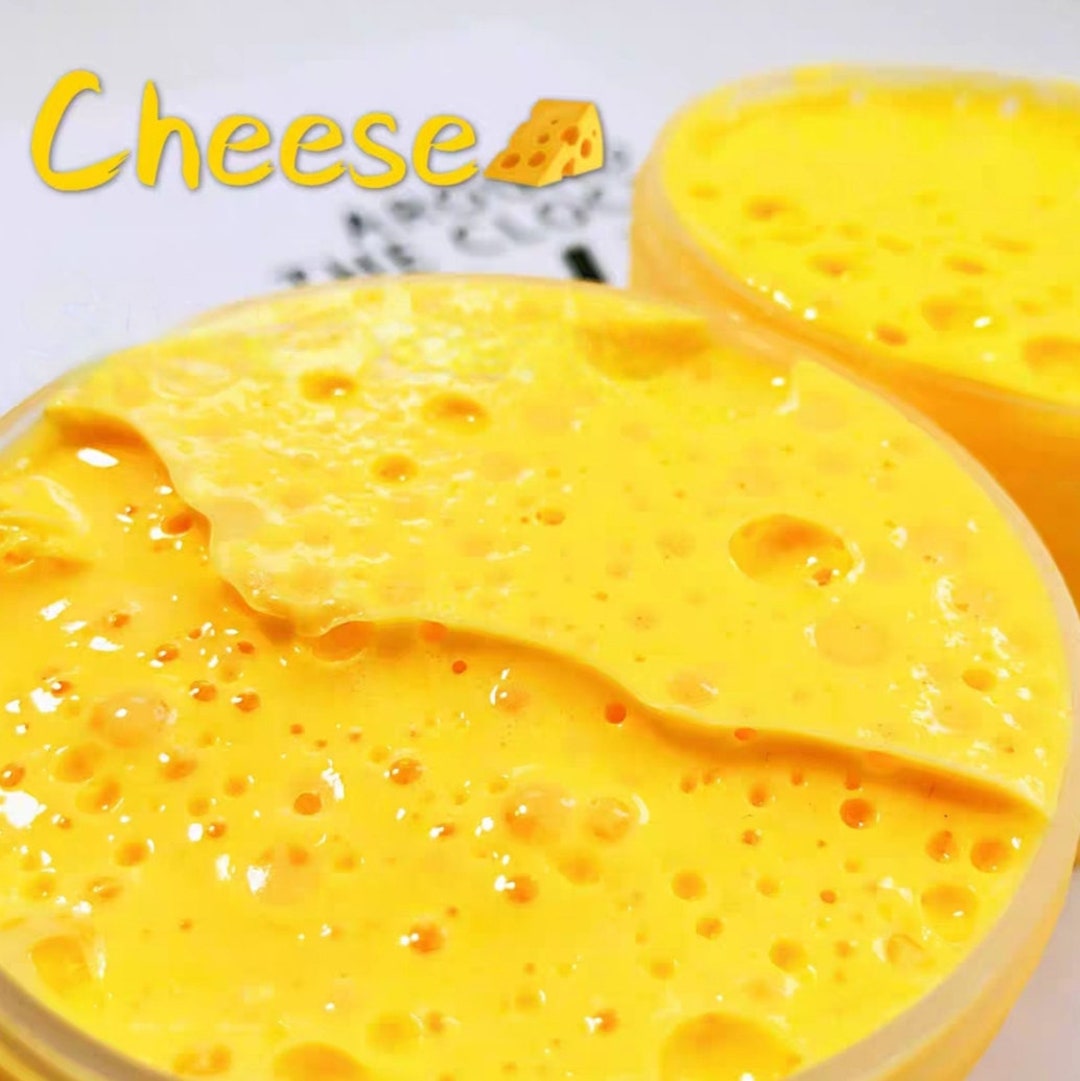 Butter Cheese Slime/cheese Slime/banana Slime/scented Slime/cheese Toy ...