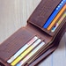 Genuine Leather Wallet Walter Mitty Father Gift Christmas - Etsy