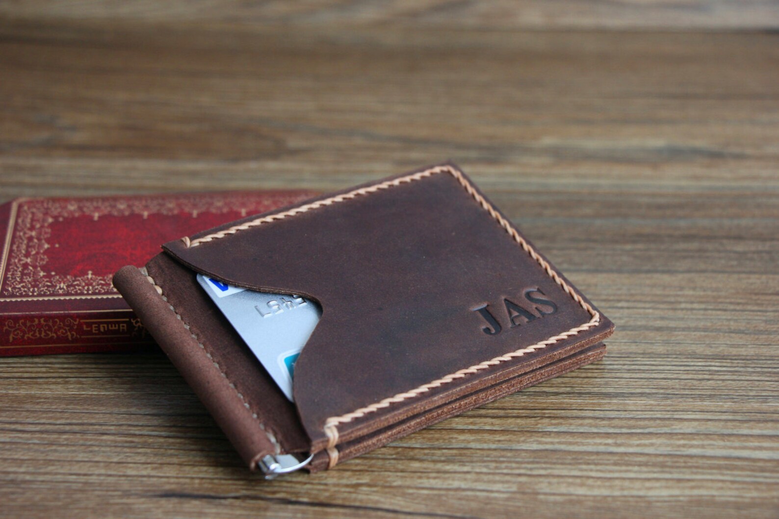 Money Clip Wallet Voted Best Leather Wallet Men's | Etsy