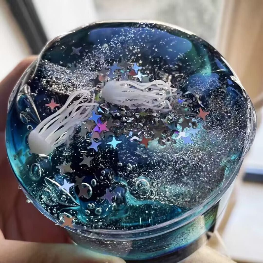 Deep Sea Slime/silent Sea Clear Slime/jellyfish Slime/slime Toy ...