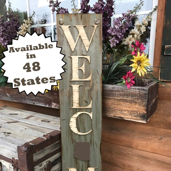 Vertical Lake Sign - Etsy