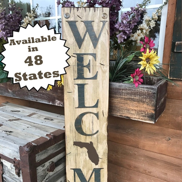 Welcome to Florida Sign - Etsy