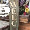 NORTH DAKOTA STATE Sign Vertical, Indoor Outdoor, Farm Home Lake or ...