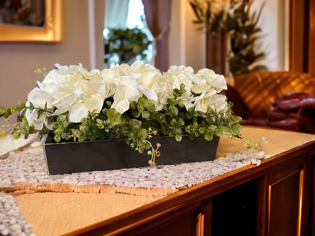 CUSTOM Centerpiece Planter Box Table Modern Farmhouse [kitchen Island ...