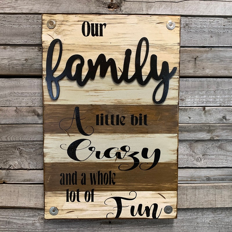 Family Wooden Sign - Etsy