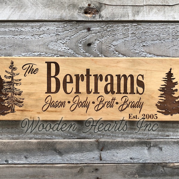 Engraved Wood Signs - Etsy