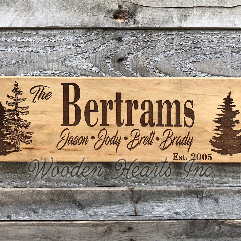 Engraved Metal Sign - Etsy