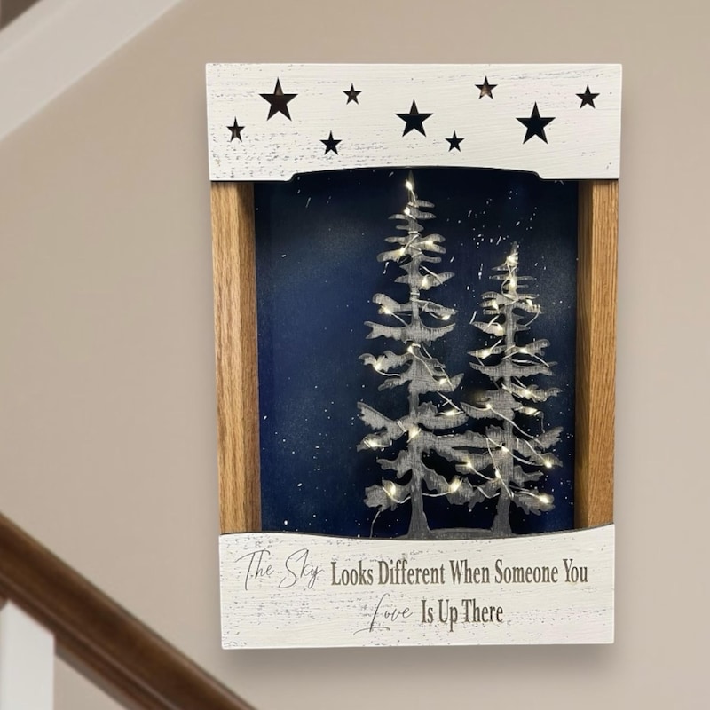 Dog Memory Shadow Box Svg - Etsy