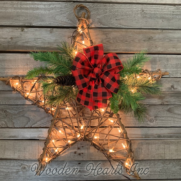Large Christmas Star - Etsy