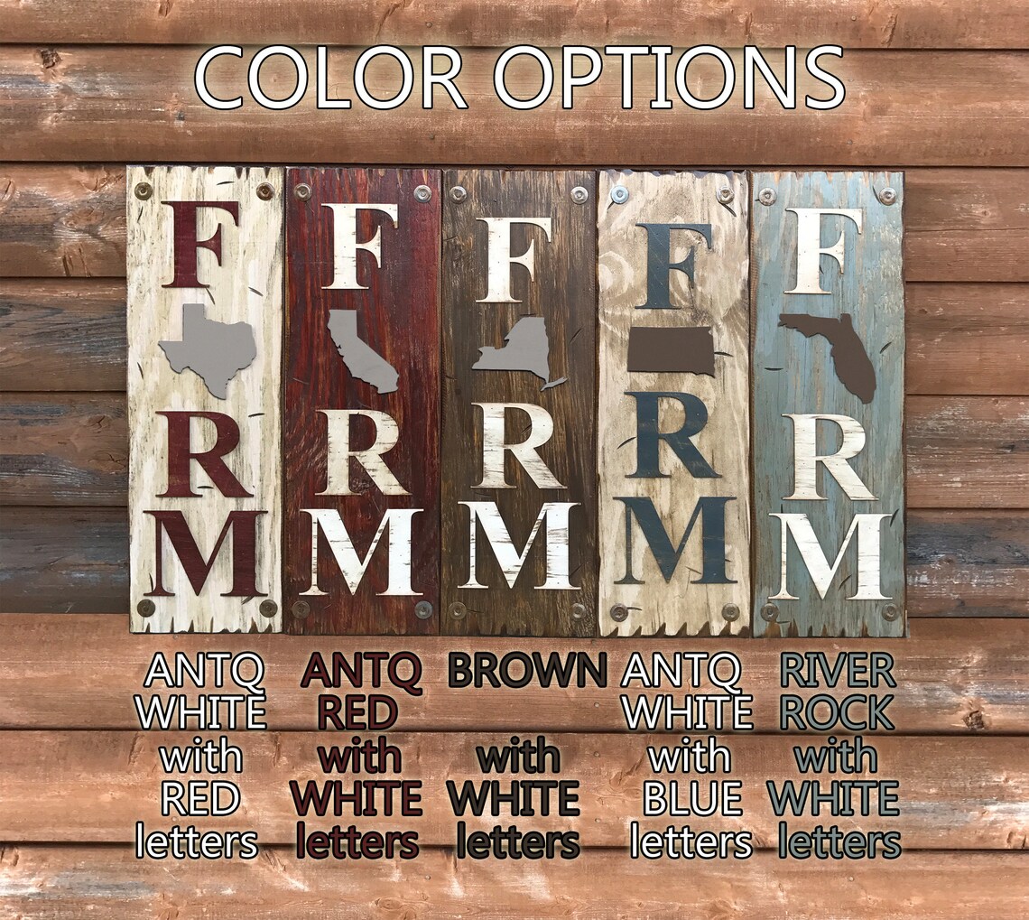 VIRGINIA Sign Vertical Board Indoor Outdoor Farm Home Lake - Etsy