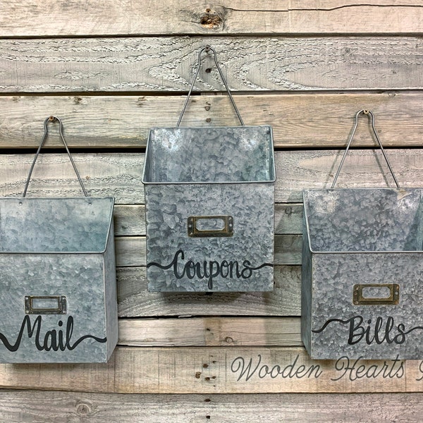 Wall Mail Organizer - Etsy
