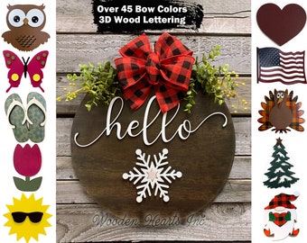 Interchangeable Hello Sign - Etsy